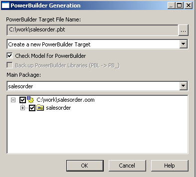 Class diagram menu commands – PB Docs 115 – PowerBuilder Library