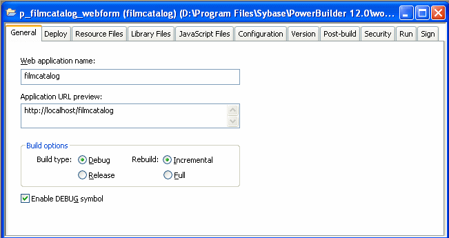 Web Forms Projects – PB Docs 120 – PowerBuilder Library